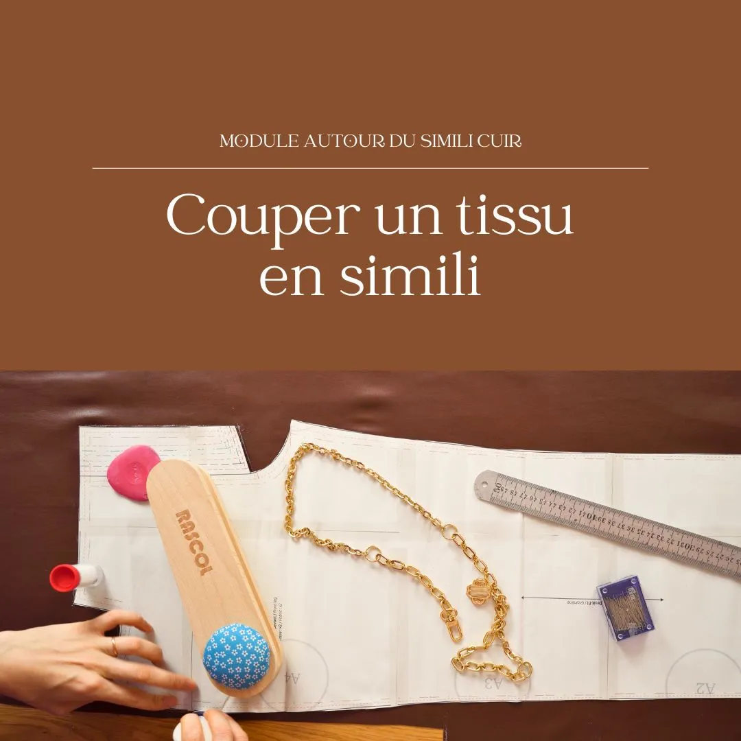 PARCOURS SIMILI : Couper son tissu – Apolline Patterns